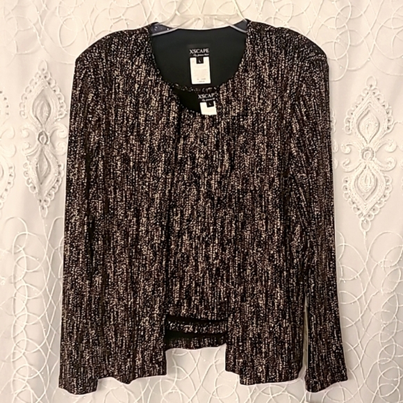 Xscape | Tops | Xscape Brand Cardigan Set | Poshmark